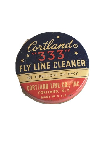 Cortland 333 Fly Line Cleaner Tin - Vintage 1930's | eBay