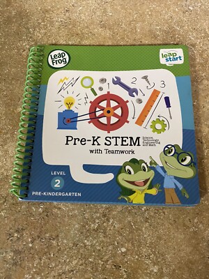 LeapFrog LeapStart Pre-K STEM Activity Book Level 2, Ages 3-5 | eBay