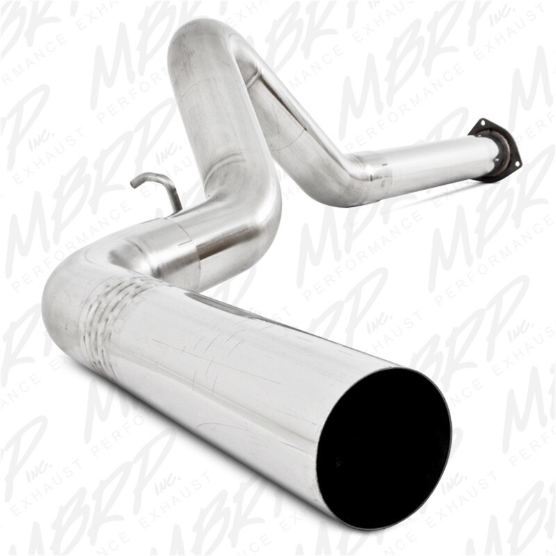 MBRP 4in Filter Back Exhaust 2007-10 Chevy GMC 2500HD 3500HD Duramax ...