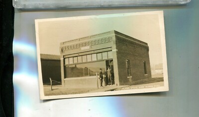 ELBING KANSAS STATE BANK REAL PHOTO POSTCARD 1589Q | eBay