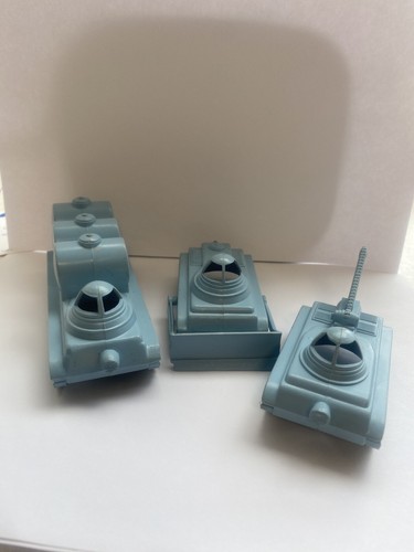 Marx Space Vehicles (3) Blue Operation Moon Base Playset | eBay