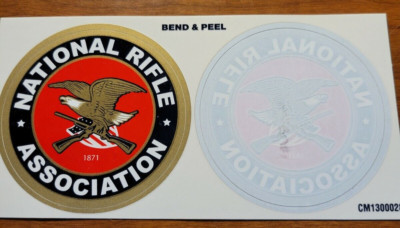 National Rifle Association NRA Round 3in x 3in Sticker | eBay