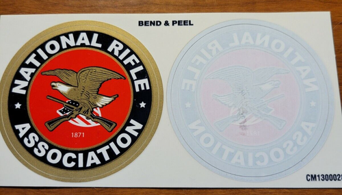 National Rifle Association NRA Round 3in x 3in Sticker | eBay