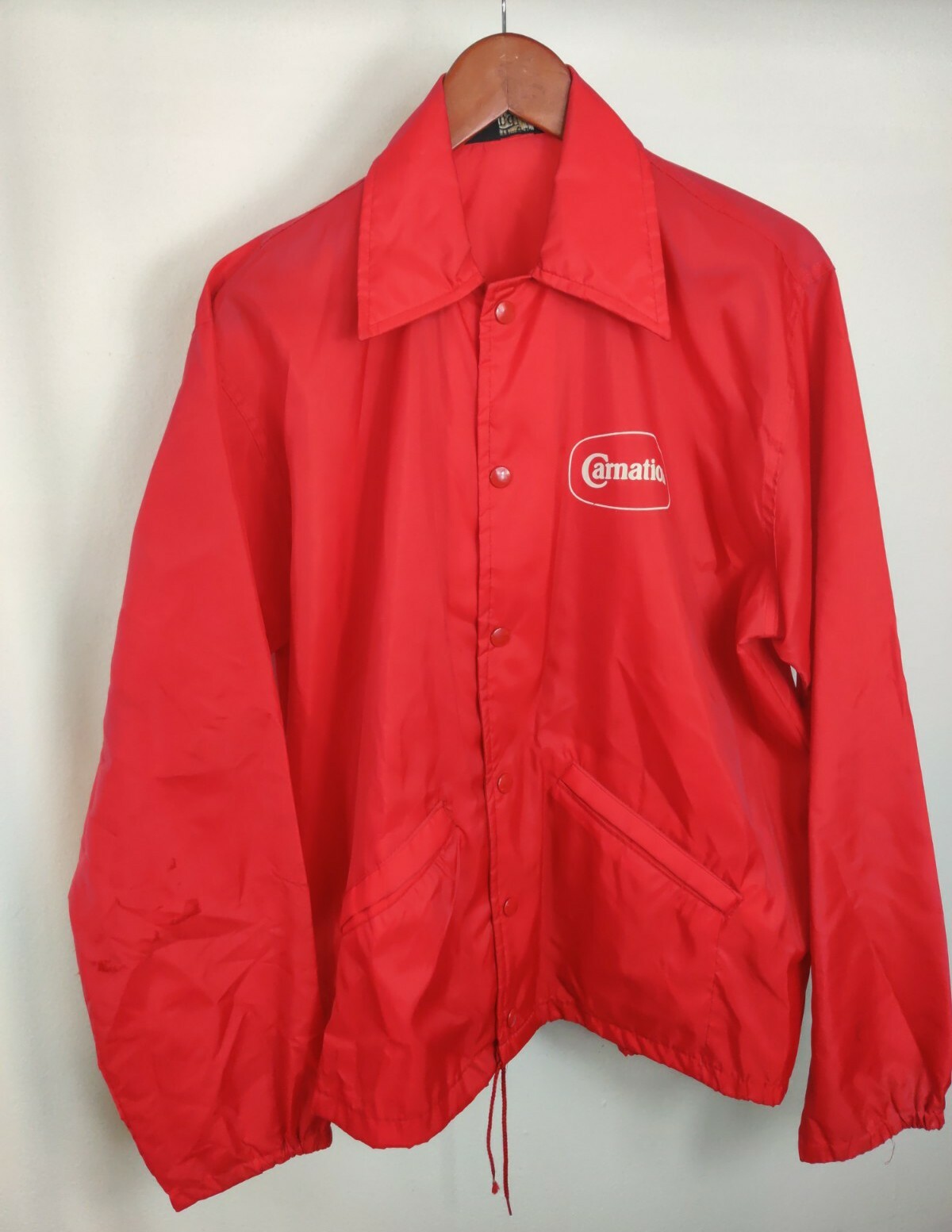 Vintage 90'S CARNATION MILK Windless Flap Jacket Ligh… - Gem