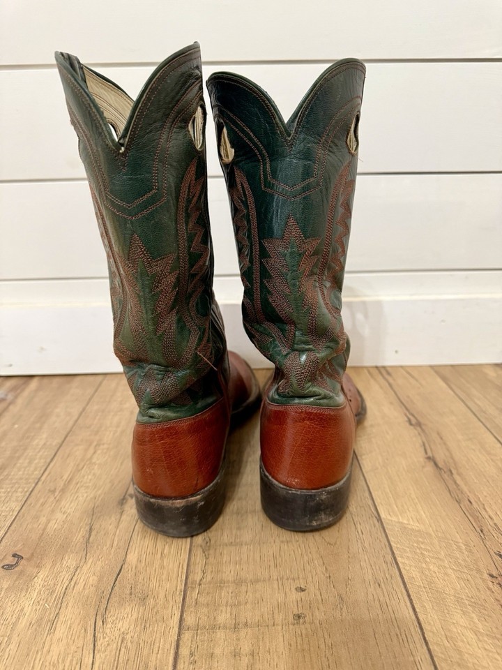 ML Leddy Ostrich Skin Boots Handmade Custom Boots Made in San Angelo ...