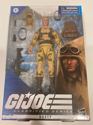 GI JOE HASBRO CLASSIFIED 6" 1:12 DUSTY #49 ACTION FIGURE 100% COMPLETE ...