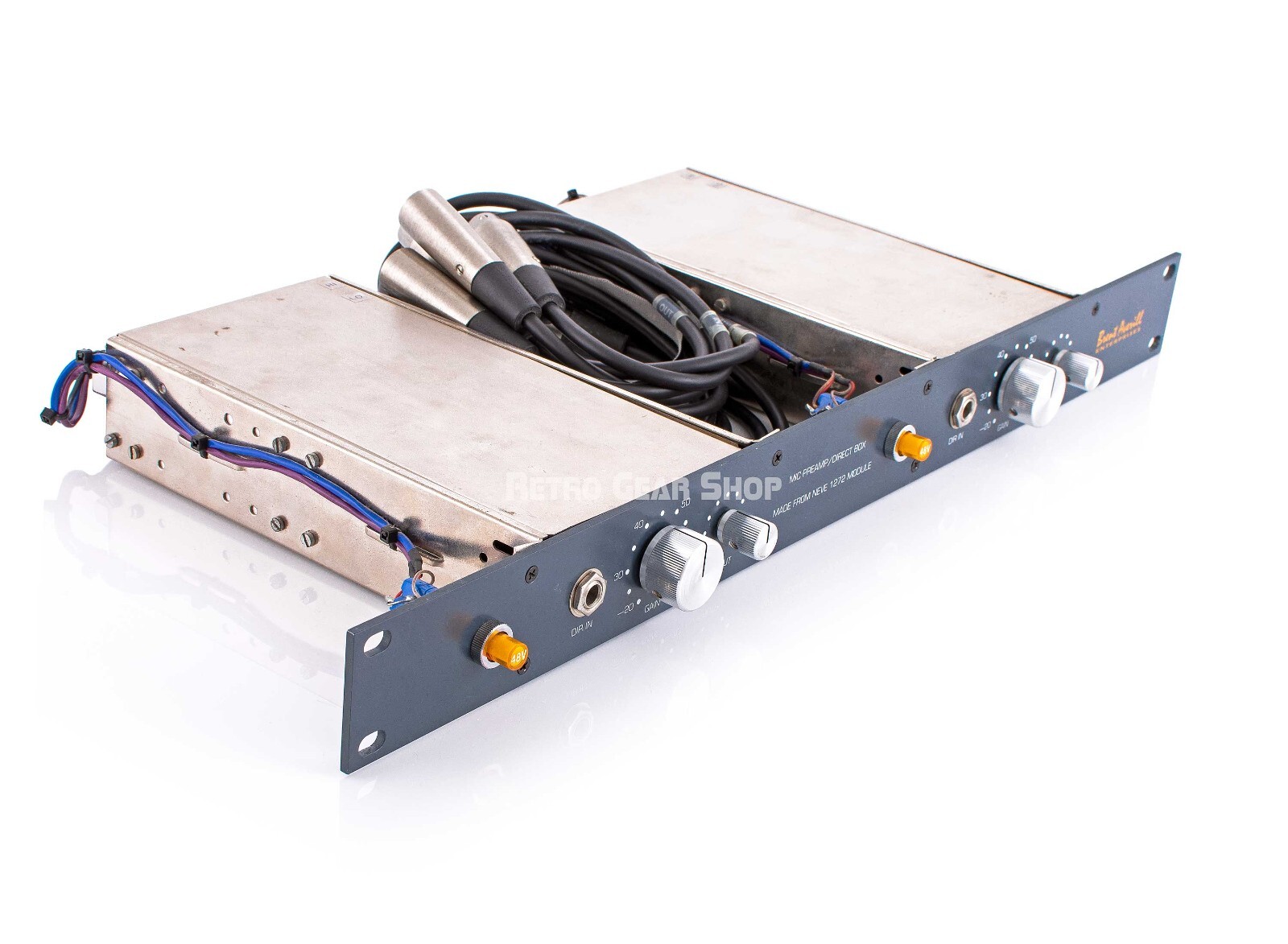 Neve 1272 Module Mic Preamp Direct Box Pair BAE Racked Vintage Rare | eBay