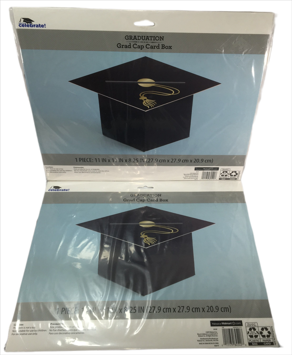 Graduation Cap Card Box