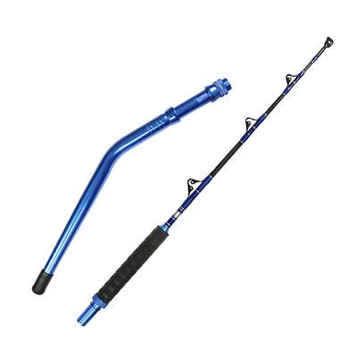 Bent Butt Fishing Rod 2-Piece Saltwater Offshore Trolling Rod Heavy ...