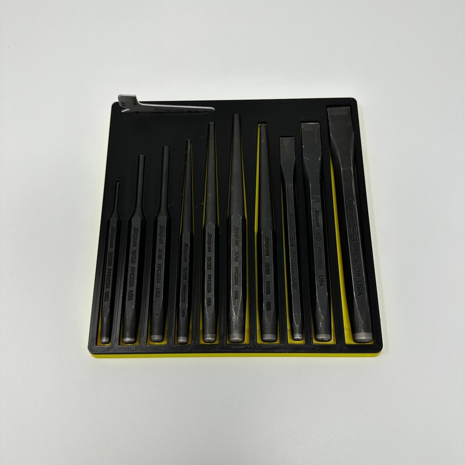 11 PC Punch and Chisel Set Tray (Fits: Snap On PPC710BK) | eBay