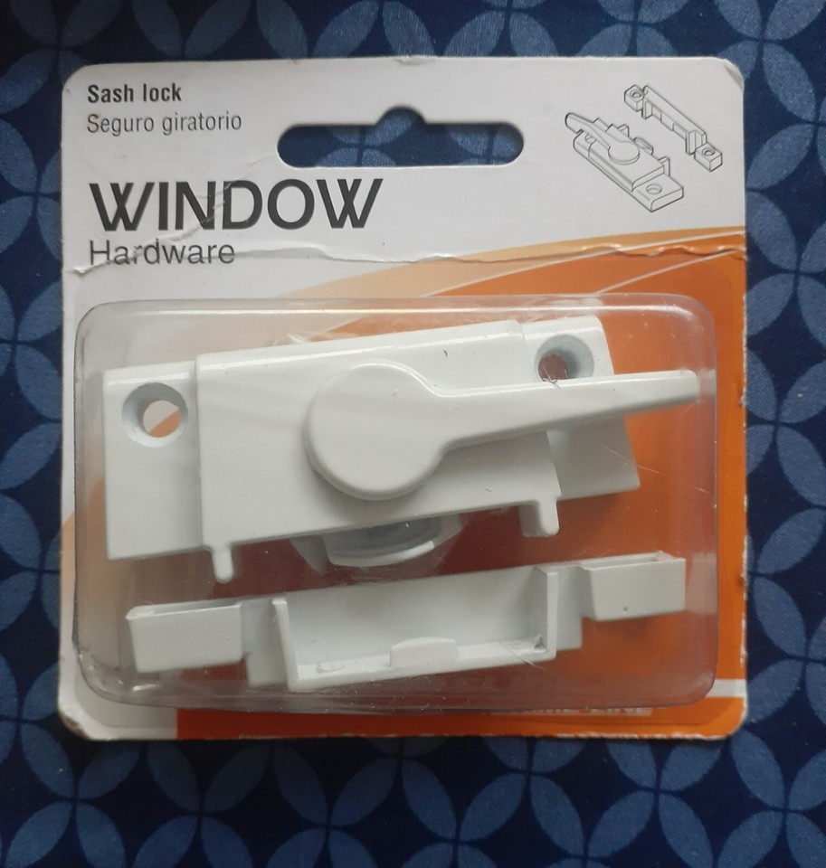Prime-Line White Zinc Sash Lock 5 pk Lot Window Hardware | eBay