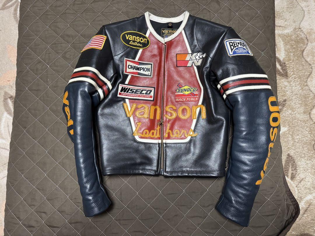 vanson leather jacket one star - Gem