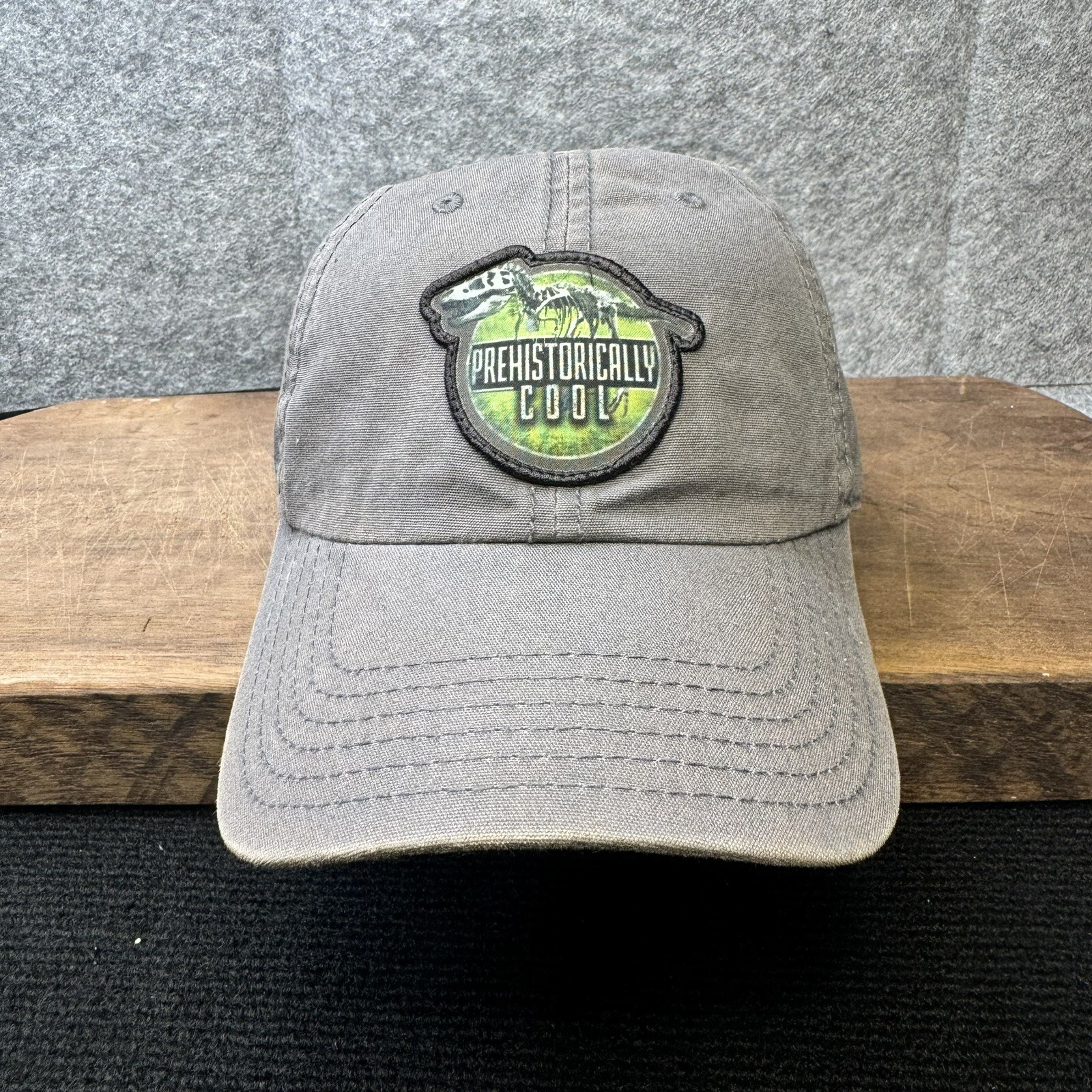 Dinosaur T-Rex Hat Cap OTTO Vintage Men’s Faded Blac… - Gem