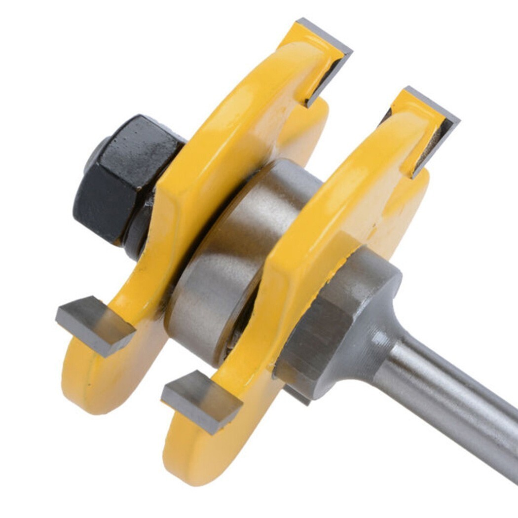 Router Bit Hardened Steel Joint Assembly Power Tool Tongue & Groove ...