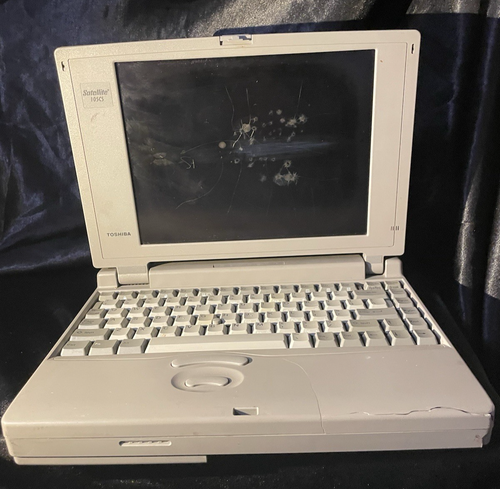1996 Toshiba Satellite 105CS/528 Laptop – DEAD – Vintage Parts Only ...