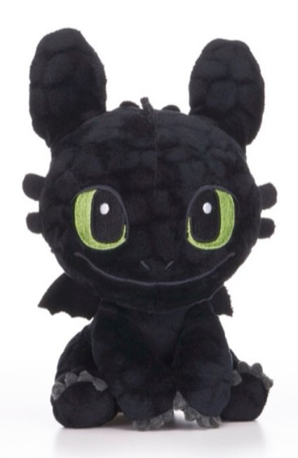 NEW OFFICAL 7" HOW TO TRAIN YOUR DRAGON TOOTHLESS PLUSH SITTING HTTYD ...