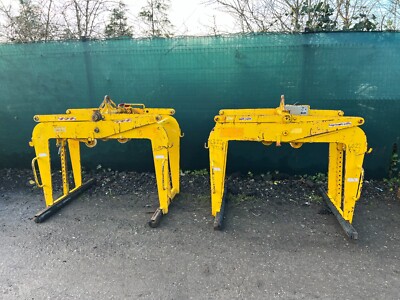 2000kg Scanlift Brick Block Grab £700+vat Lifting Attachment Crane ...