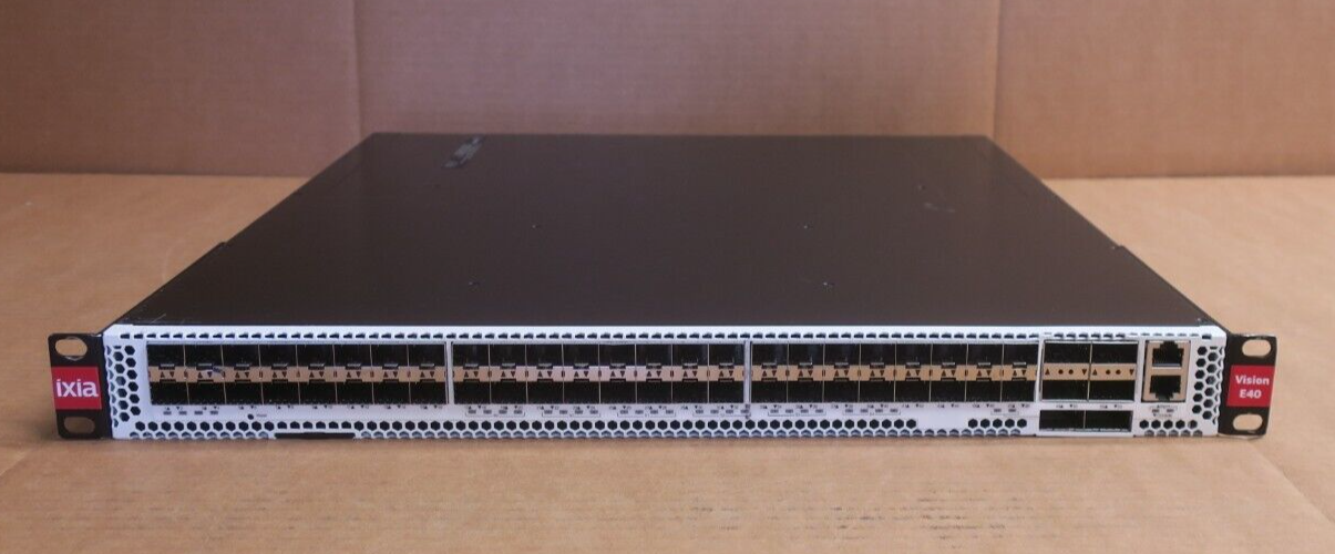 Ixia Vision Edge 40 E40 AC 48x 1/10Gb SFP+ + 6x 40Gb QSFP+ Network ...