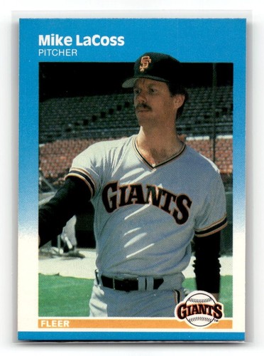 1987 Fleer Mike LaCoss San Francisco Giants #277 BASEBALL | eBay