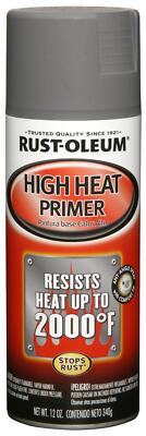 Rust-Oleum 249340 Automotive 12-Ounce High Heat Primer Spray Paint ...