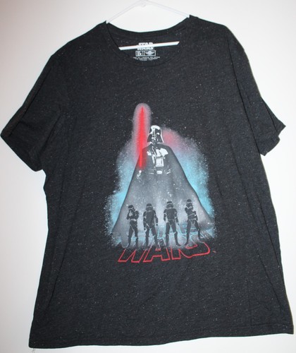 Men's Star Wars Darth Vader Tee Shirt 2XL - Black | eBay