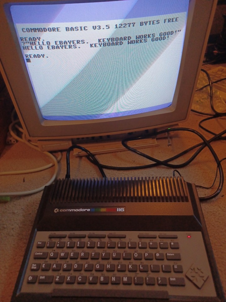 RARE Commodore 116 Computer (232 Series) NMIB | eBay