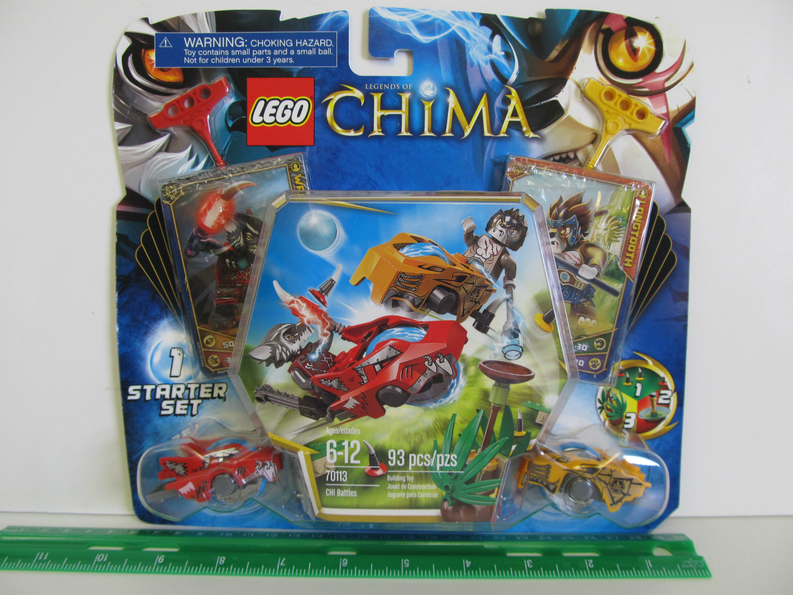 LEGO Legends of Chima #1 Starter Set CHI Battles 70113 - 93 pc set ...