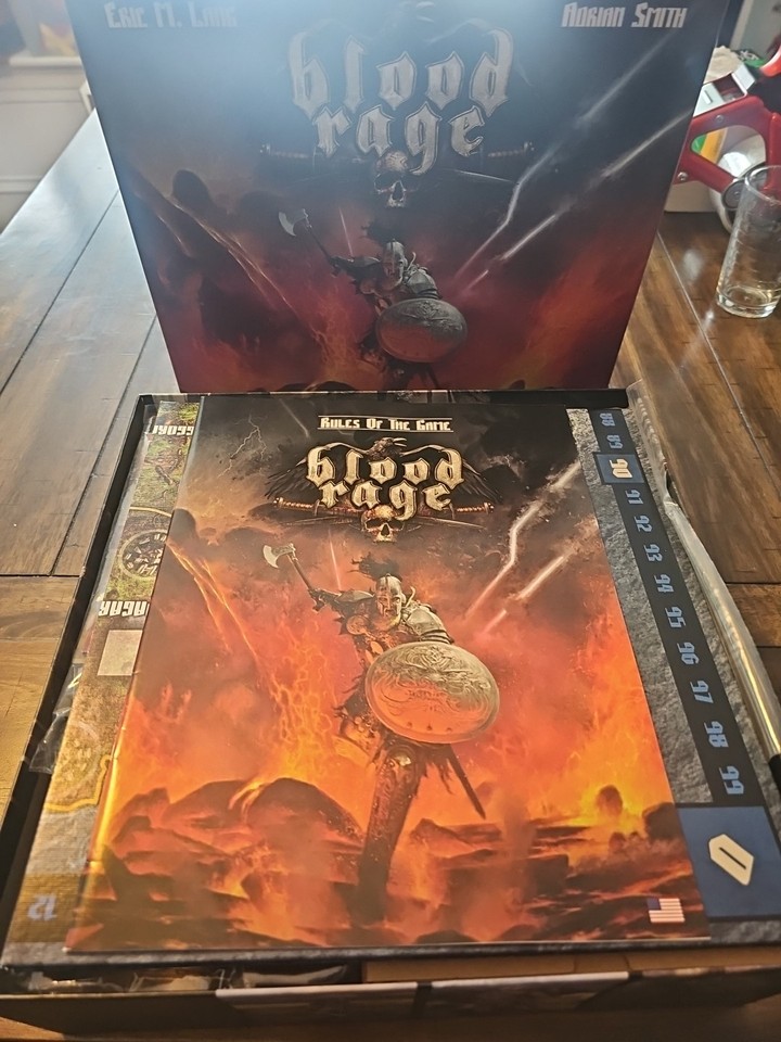 Blood Rage Board Game Core Box Complete Game | eBay