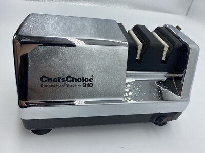 Chefs Choice Chrome Diamond Hone Electric Knife Sharpener 310 Excellent Cond. | eBay