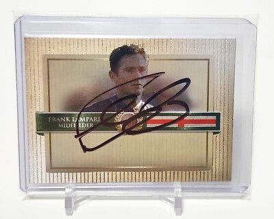 Frank Lampard 2014 FUTERA UNIQUE FOOTBALL CONQUERORS AUTO AUTOGRAPH /35 ...
