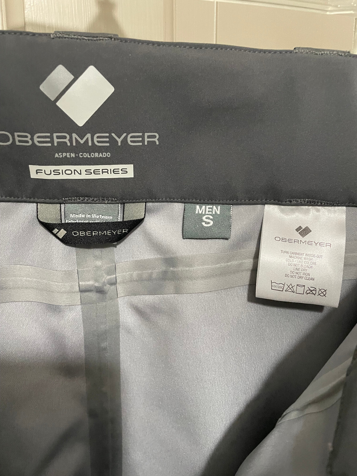 MEN'S OBERMEYER FUSION SERIES FORAKER RECCO SHELL SKI SNOWBOARD PANT ...