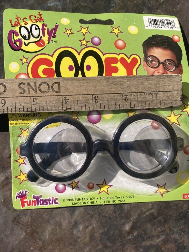 Vintage Goofy Glasses Halloween Disguise 1998 Funtastic | eBay
