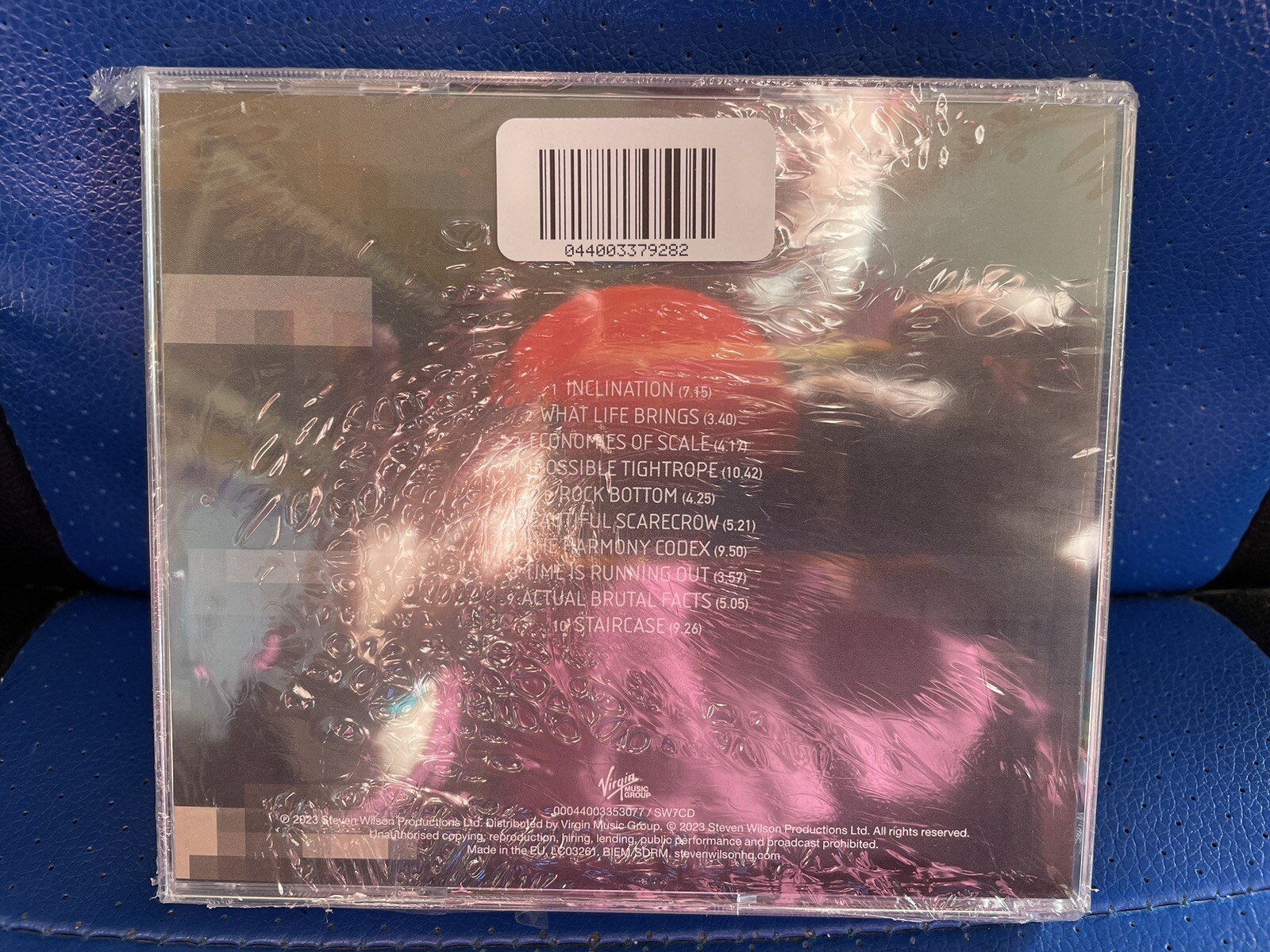 LIMITED EDITION HAND SIGNED STEVEN WILSON THE HARMONY CODEX CD SEALED ...