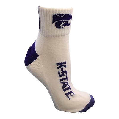 NCAA Kansas State Wildcats Quarter Socks | eBay