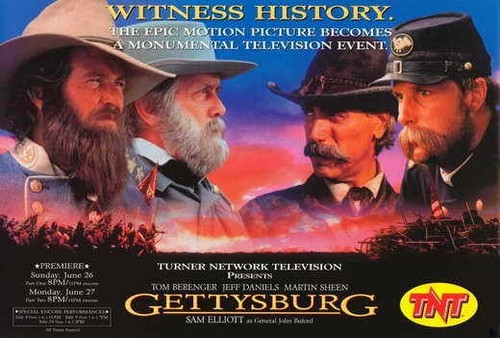 GETTYSBURG Movie POSTER 27x40 B Jeff Daniels Martin Sheen Tom Berenger ...