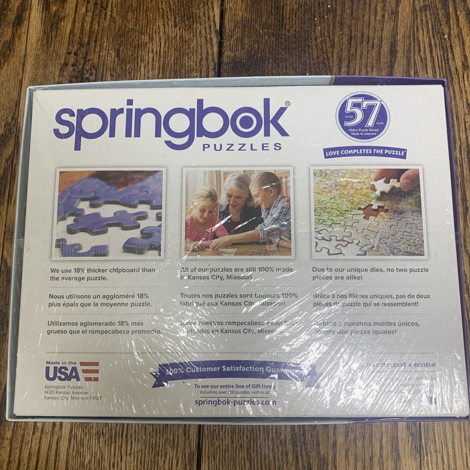 Springbok's 1000 Piece Jigsaw Puzzle Going to the Movies Brand New ...