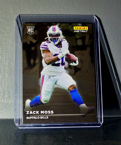 Zack Moss 2020 Panini NFL Rookie Spotlight #26 Football Card 1 of 1155 ...