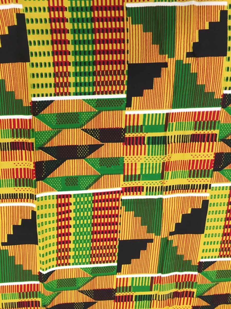 African Kente Cloth Patterns African Royal Kente Cloth Design Round