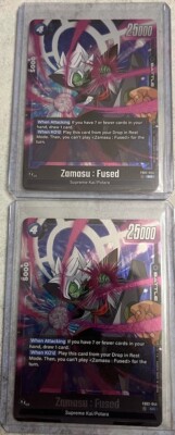 Dragonball Super Fusion World - Zamasu : Fused - FB02-044 - Blazing Aura x2 SR | eBay