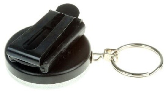 Securikey SELF-RETRACTING KEY REEL 600mm Stainless Steel Chain, Spinner ...