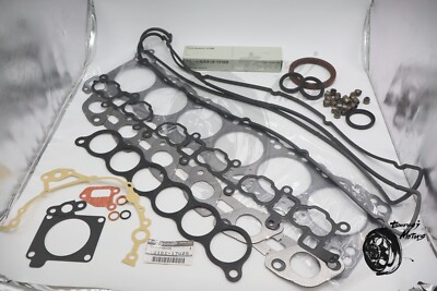 NISSAN genuine R33 SKYLINE RB25 DET ENGINE REBUILD GASKET KIT SET 10101 ...