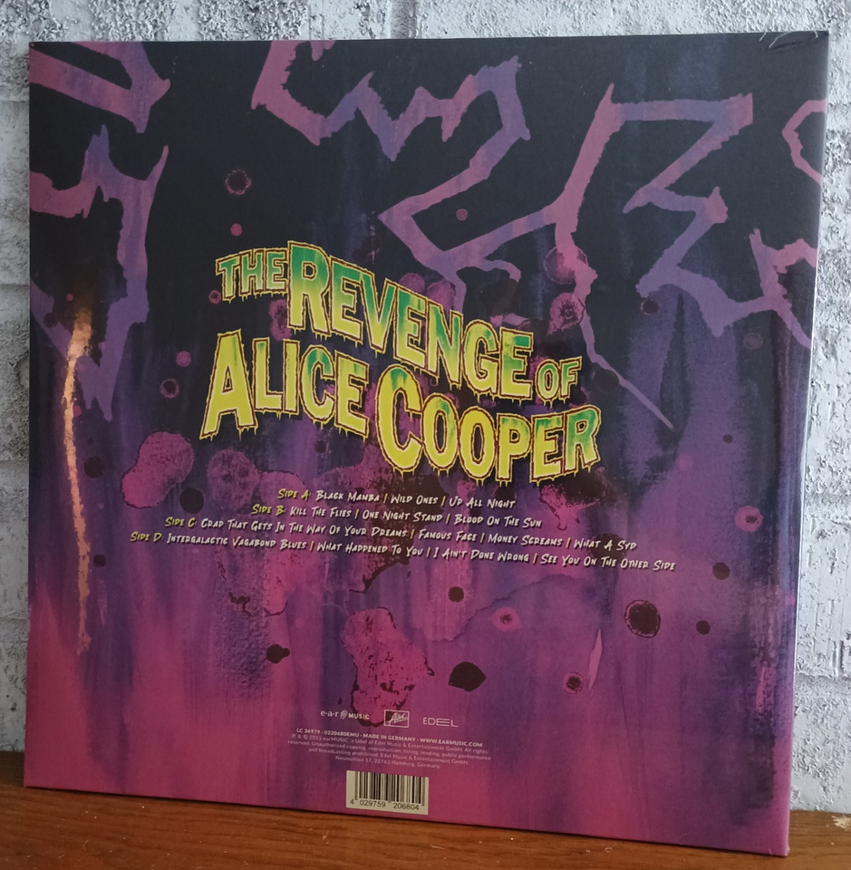Alice Cooper NEW 2025 2xLP Album - The Revenge Of Alice Cooper - Ready ...