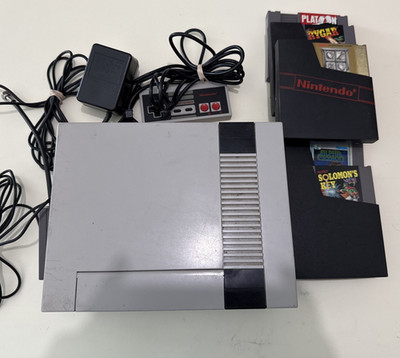 Nintendo Entertainment System NES-001 Original Console w/ Controller ...