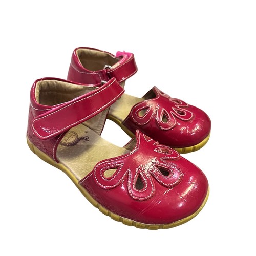 Livie & Luca Red Patent Leather Butterfly Cutout Mary Jane Shoes ...