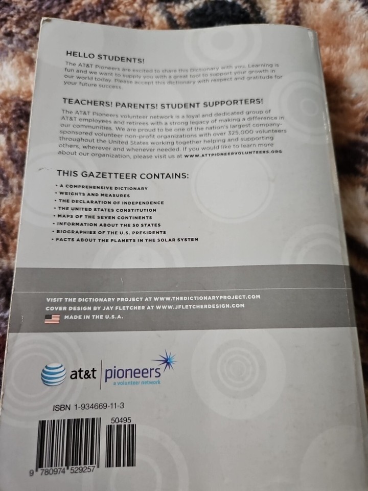 Book- Student's Dictionary | eBay