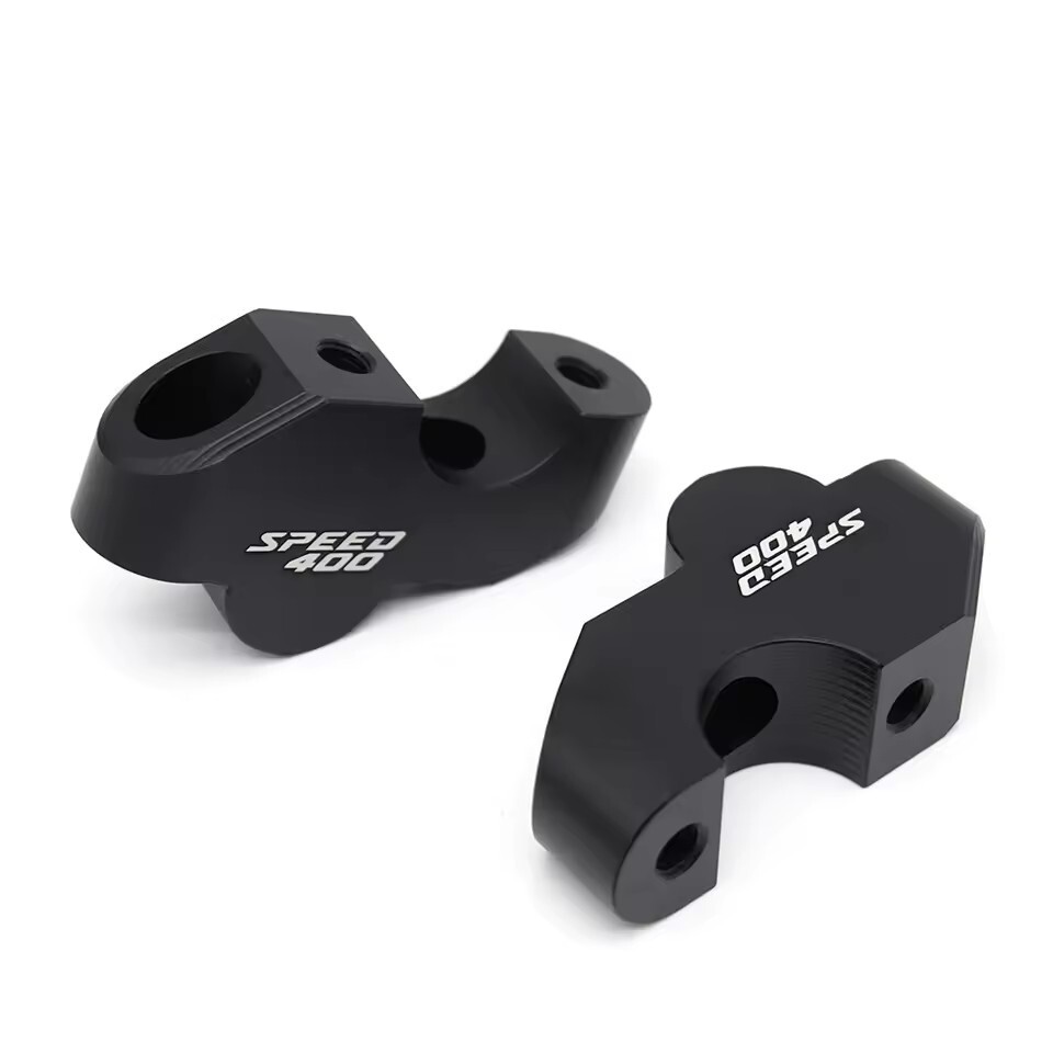 For Speed 400 Motorcycle Speed400 Premium Pull-Back Handlebar Risers | eBay