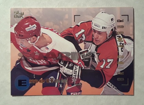 1995-96 SkyBox Emotion Rod Brind'Amour #129 Philadelphia Flyers NHL ...