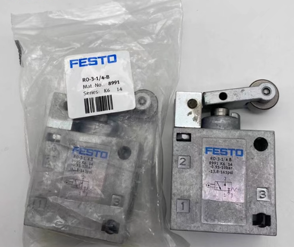 1Pcs New FESTO RO-3-1/4-B 8991 Roller Lever Valve | eBay