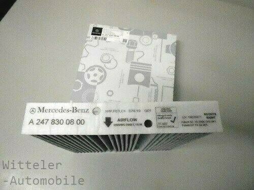 MERCEDES-BENZ B-KLASSE W247 Innenraumluftfilter A2478300800 NEU ...
