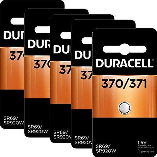 5 Pcs Duracell 370/371 1.5V Silver Oxide Battery | eBay